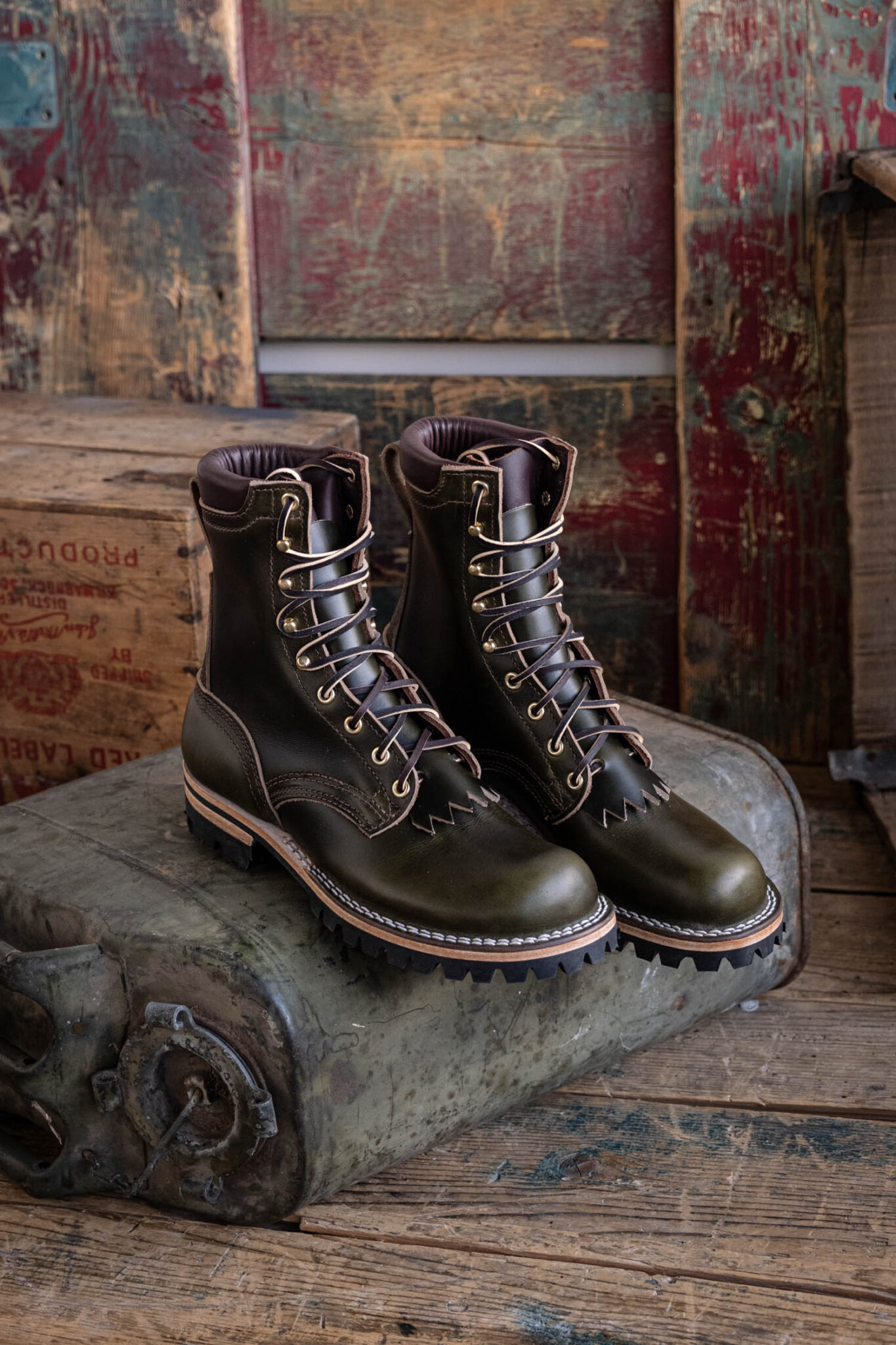 New Casual Adventure Boots from Nicks in Horween Shackleton