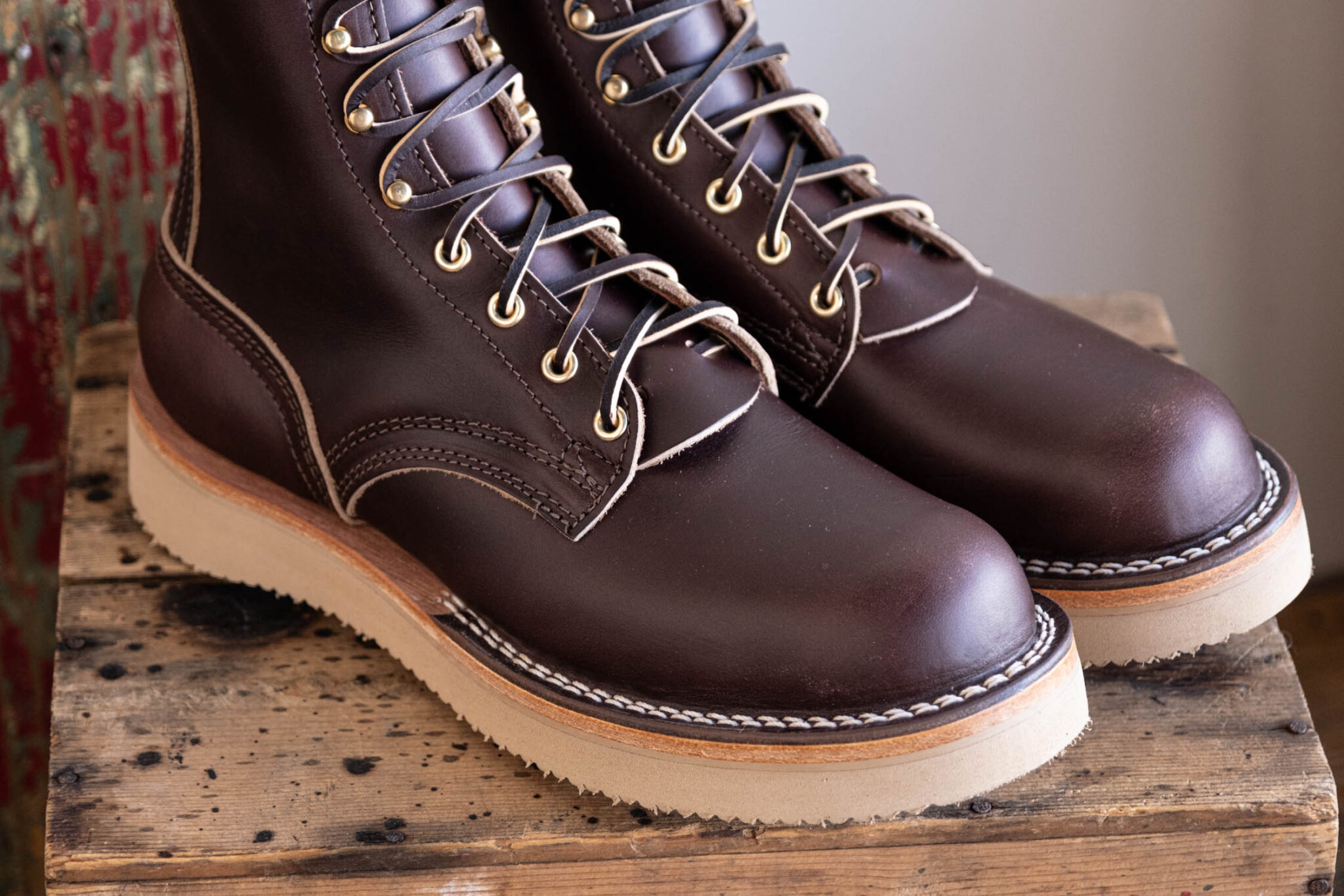 New Casual Adventure Boots from Nicks in Horween Shackleton