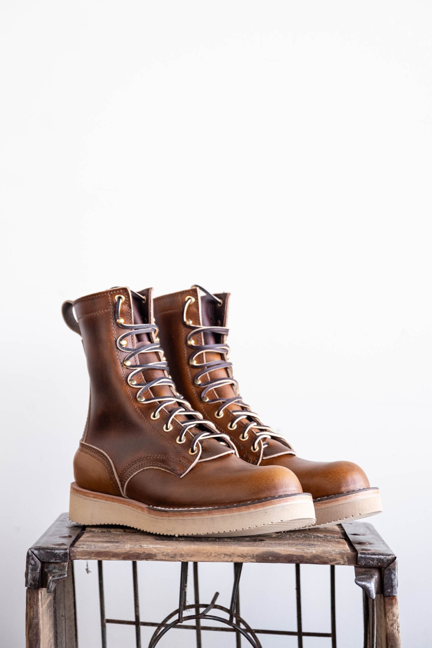 New Casual Adventure Boots from Nicks in Horween Shackleton