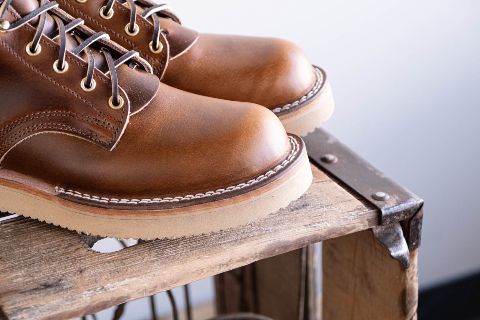 New Casual Adventure Boots from Nicks in Horween Shackleton